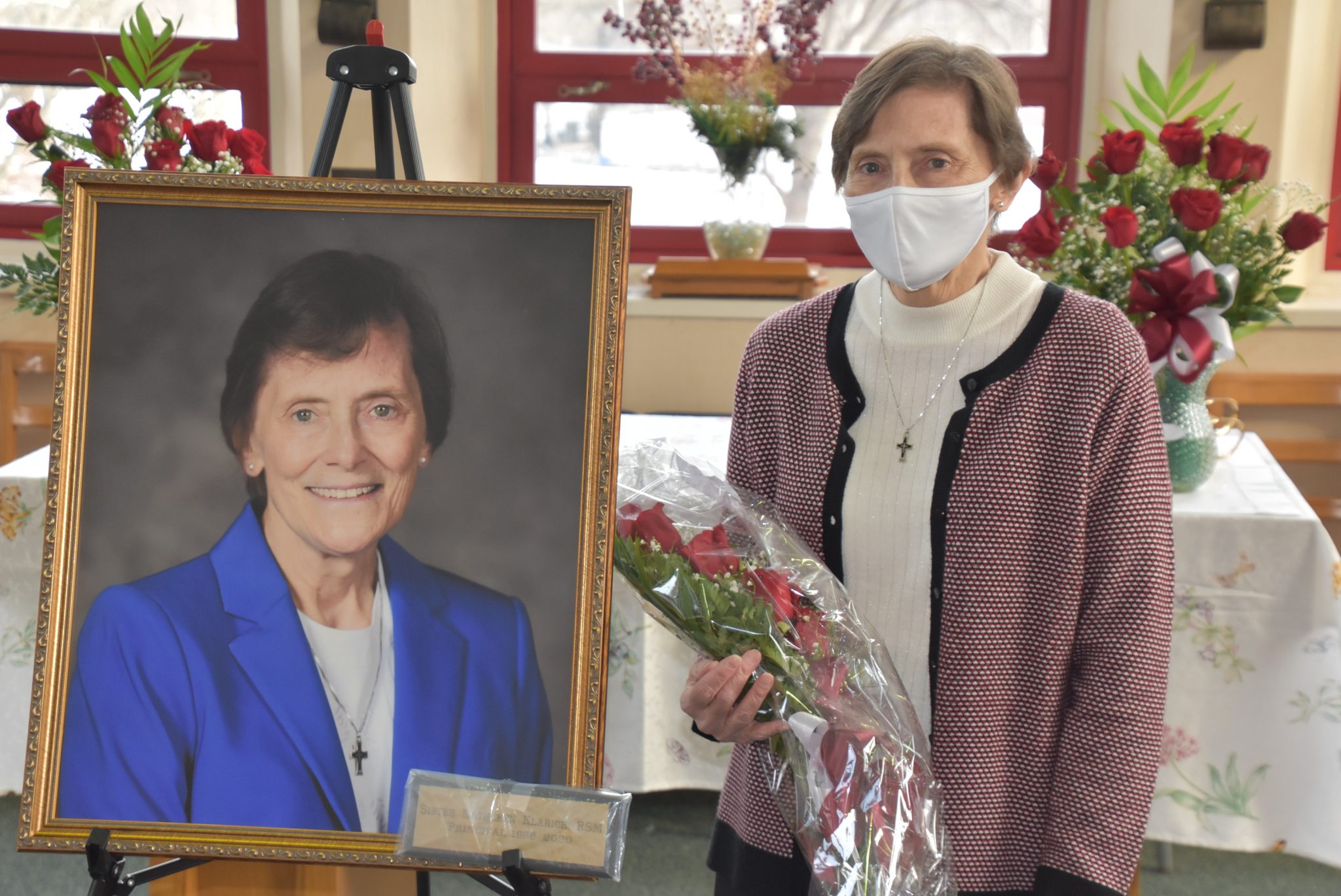 Portrait unveiled for longtime Little Flower principal - Northeast Times