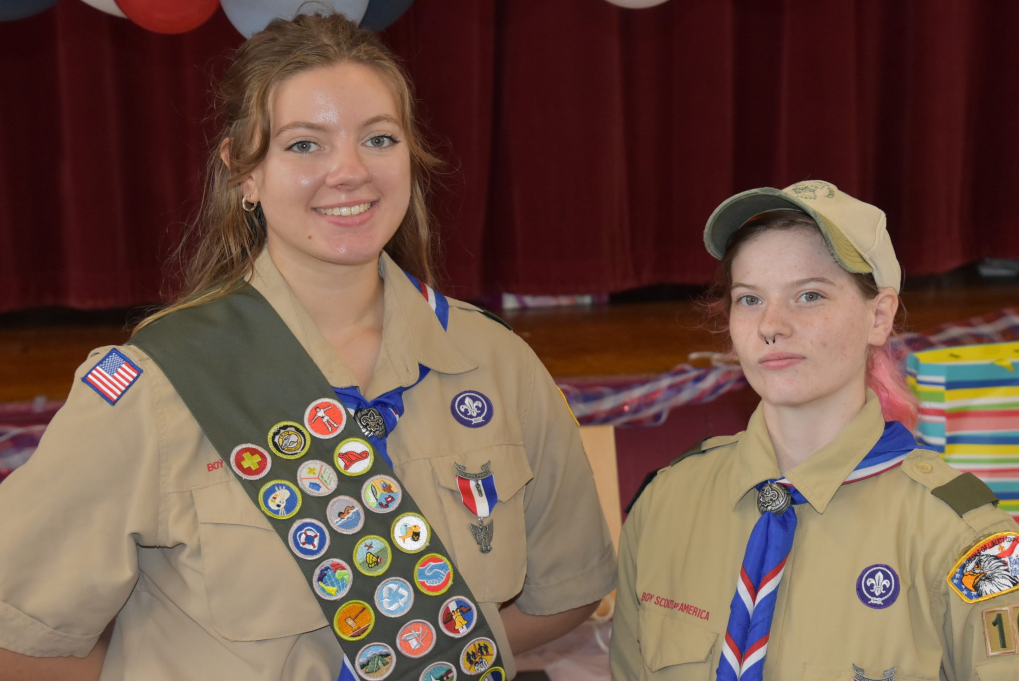 Troop 100’s newest Eagle Scouts: Grace and Stephanie - Northeast Times