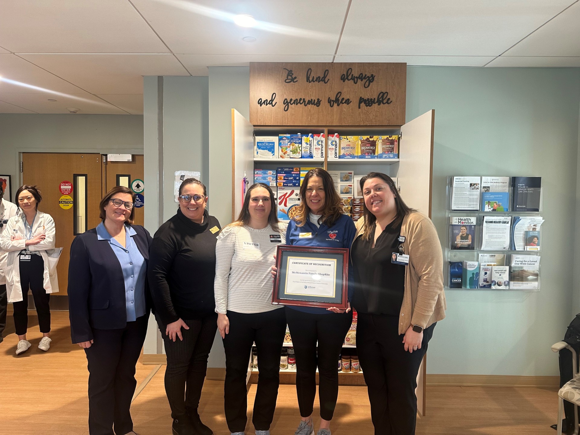 Cancer patient food pantry opens at Jefferson Torresdale - Northeast Times