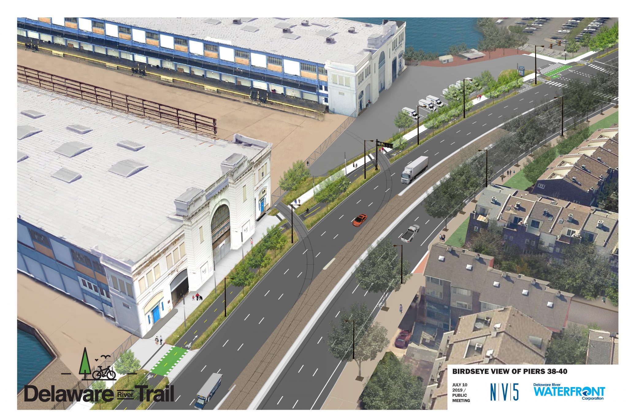 Renderings unveiled for new stretch of Delaware River Trail - Star News