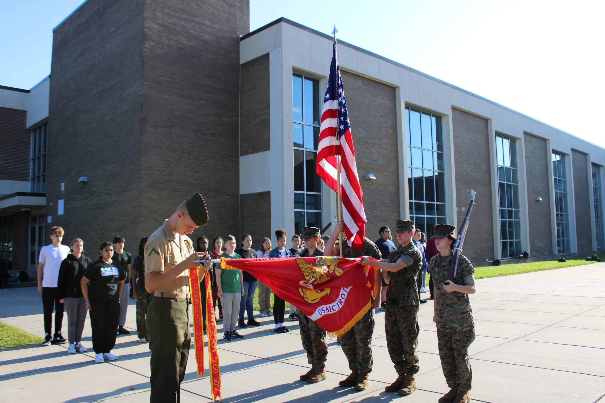 BHS Marine Corps recognized as Naval Honor School - Lower Bucks Times